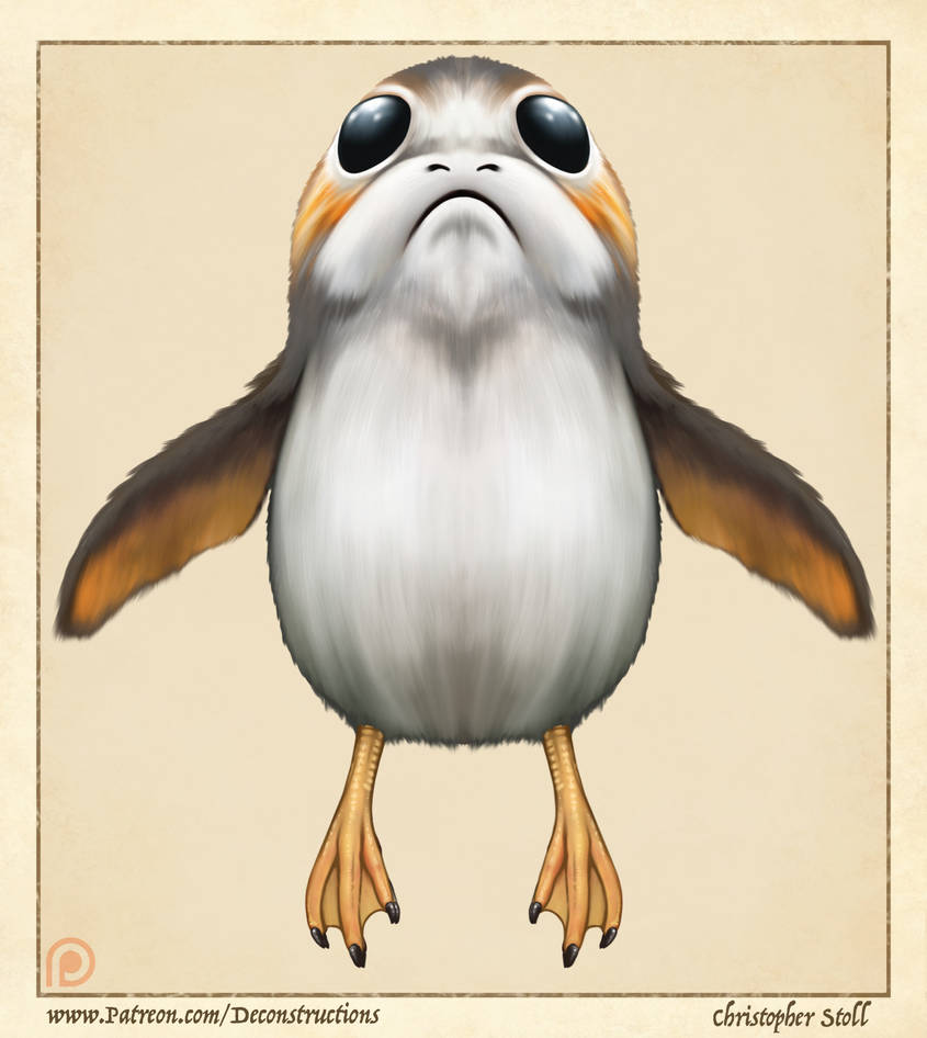 The Anatomy of a Porg by Christopher-Stoll on DeviantArt