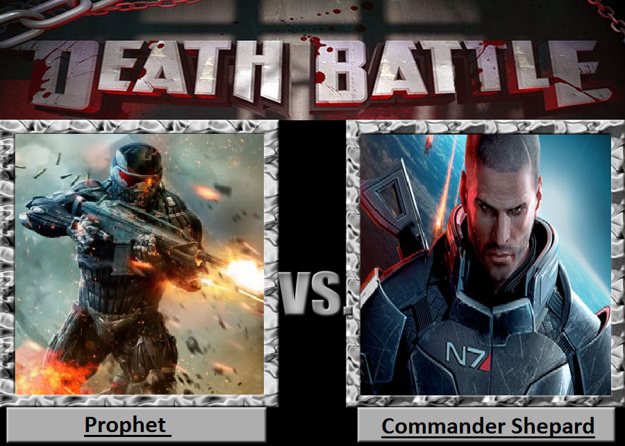 DEATH BATTLE Prophet vs CommanderShepard The Fight by Breloom-Da ...