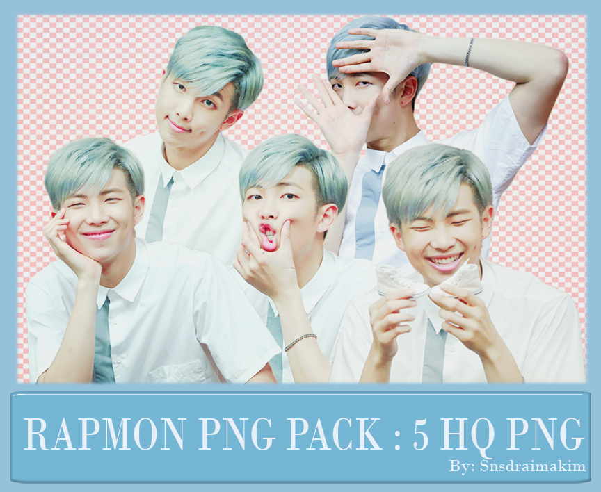 BTS~RAPMONSTER PNG PACK #13 by SNSDraimakim on DeviantArt