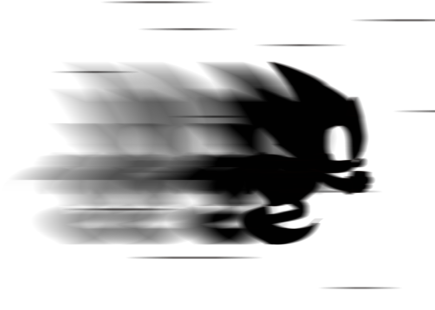 Sonic silhouette running loop by ChaddyFantome on DeviantArt