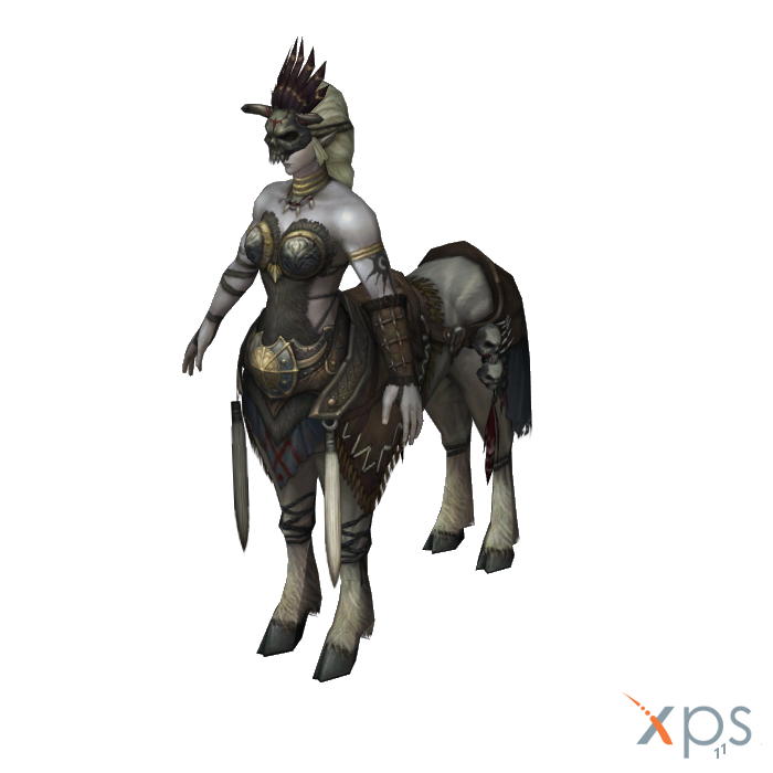 Lineage 2 II 019 centaur wizard XPS xnalara by IDZeroNo on DeviantArt