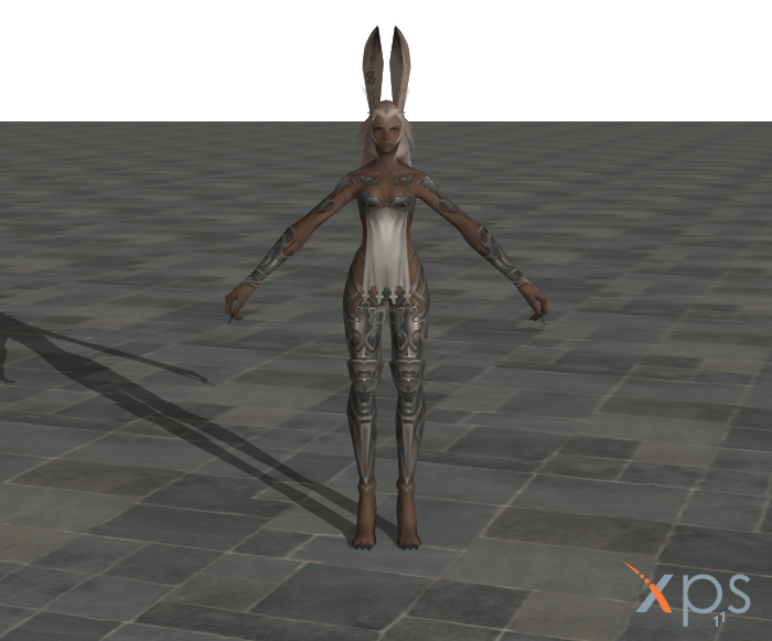 FFXII Model Female Viera #1232 by IDZeroNo on DeviantArt