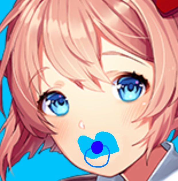 Suckling Sayori (edit) by TsuTamara on DeviantArt