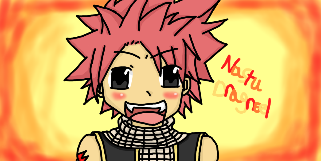 nastu dragneel FAIRY TAIL by Rainbowcolorgirl1 on DeviantArt