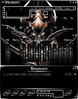 Warhammer Winamp Skin by entropic-insanity on DeviantArt