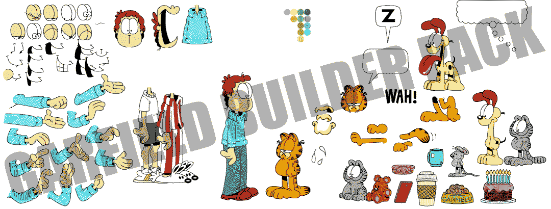 Garfield: A Builder Pack by sugarbee908 on DeviantArt