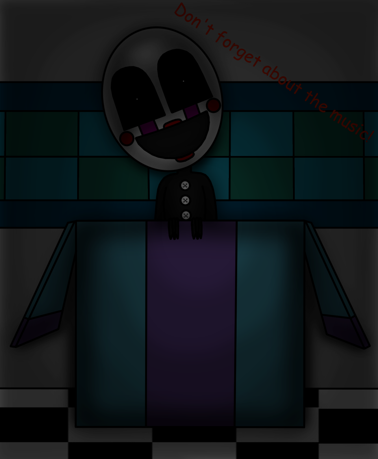 The Marionette by FNAFpony on DeviantArt