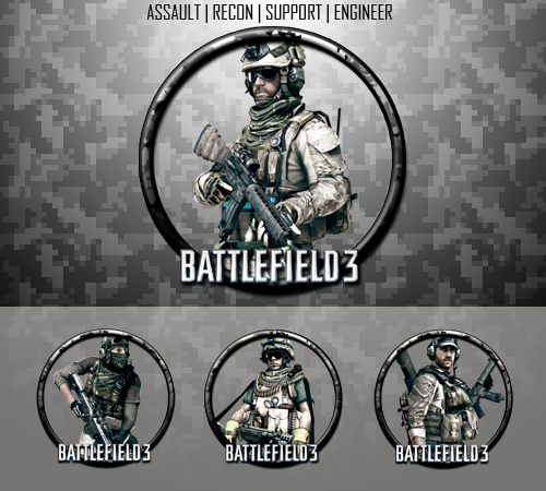 Battlefield 3 Avatars U.S by redrum201 on DeviantArt