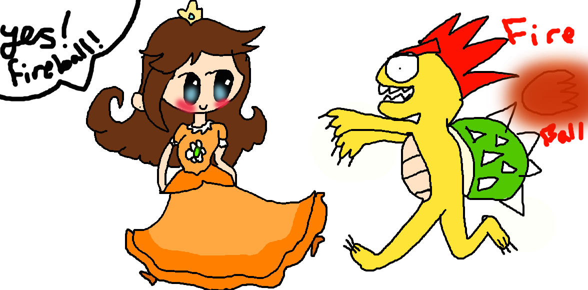 Daisy And Bowser by Kawaiiblueberry20 on DeviantArt