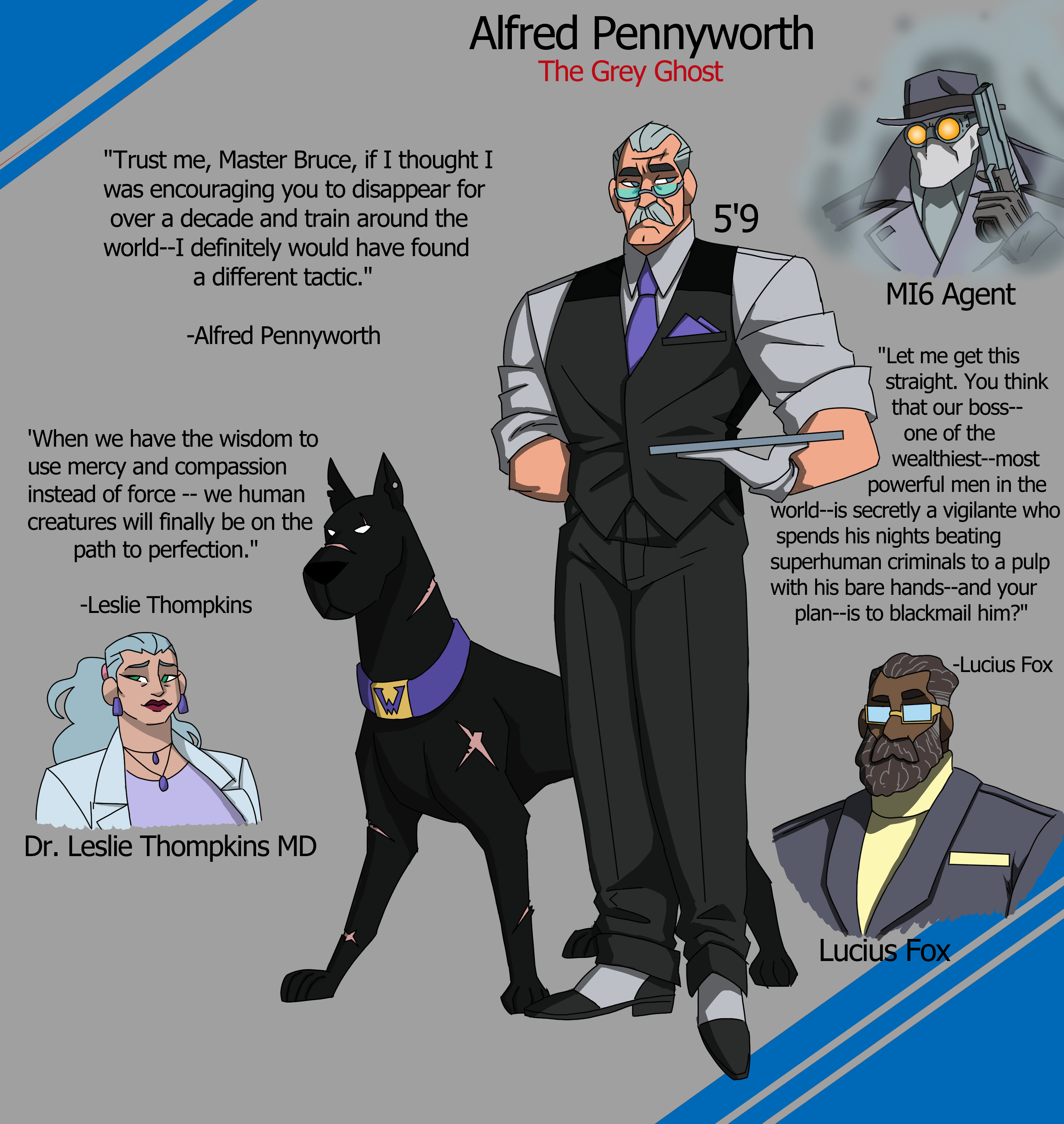 Alfred Pennyworth[E1]-Grey Ghost by Oni18064 on DeviantArt