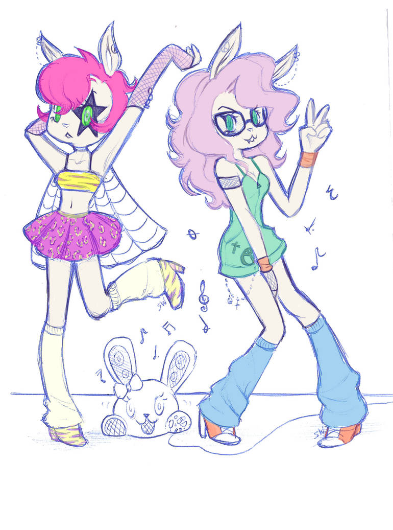 Dancing Twins by Witequeen on DeviantArt