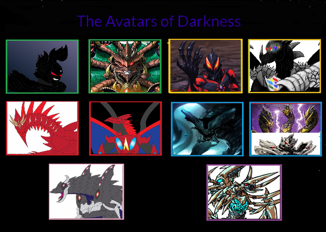 The Avatars Of Darkness by kahnac on DeviantArt
