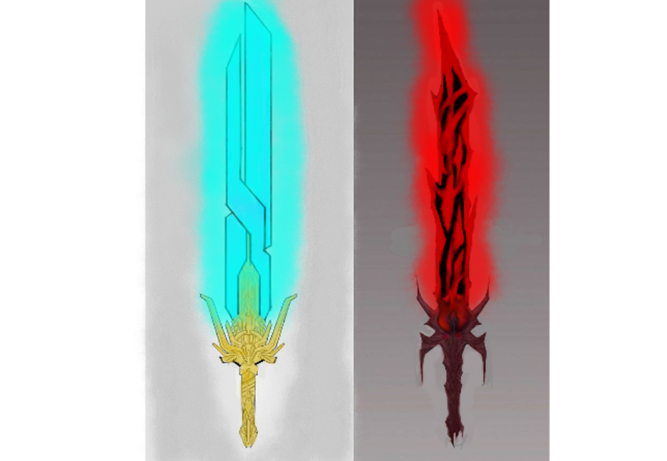 The Nova Sword, and The Blade of Samael (old) by kahnac on DeviantArt