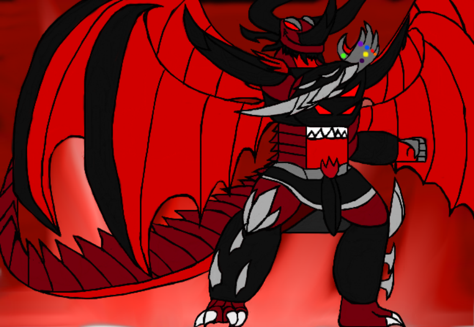 Godzilla TKCW: Lord Bagan, The Master of Eternity by kahnac on DeviantArt