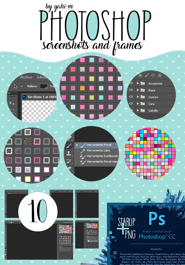 Screenshots and Frames | Photoshop~ by Yahi-m on DeviantArt