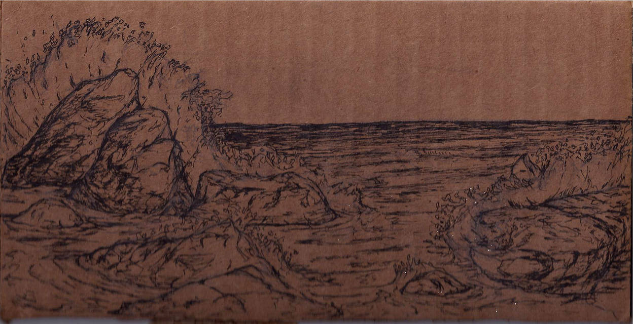 Cardboard beach by bud87 on DeviantArt