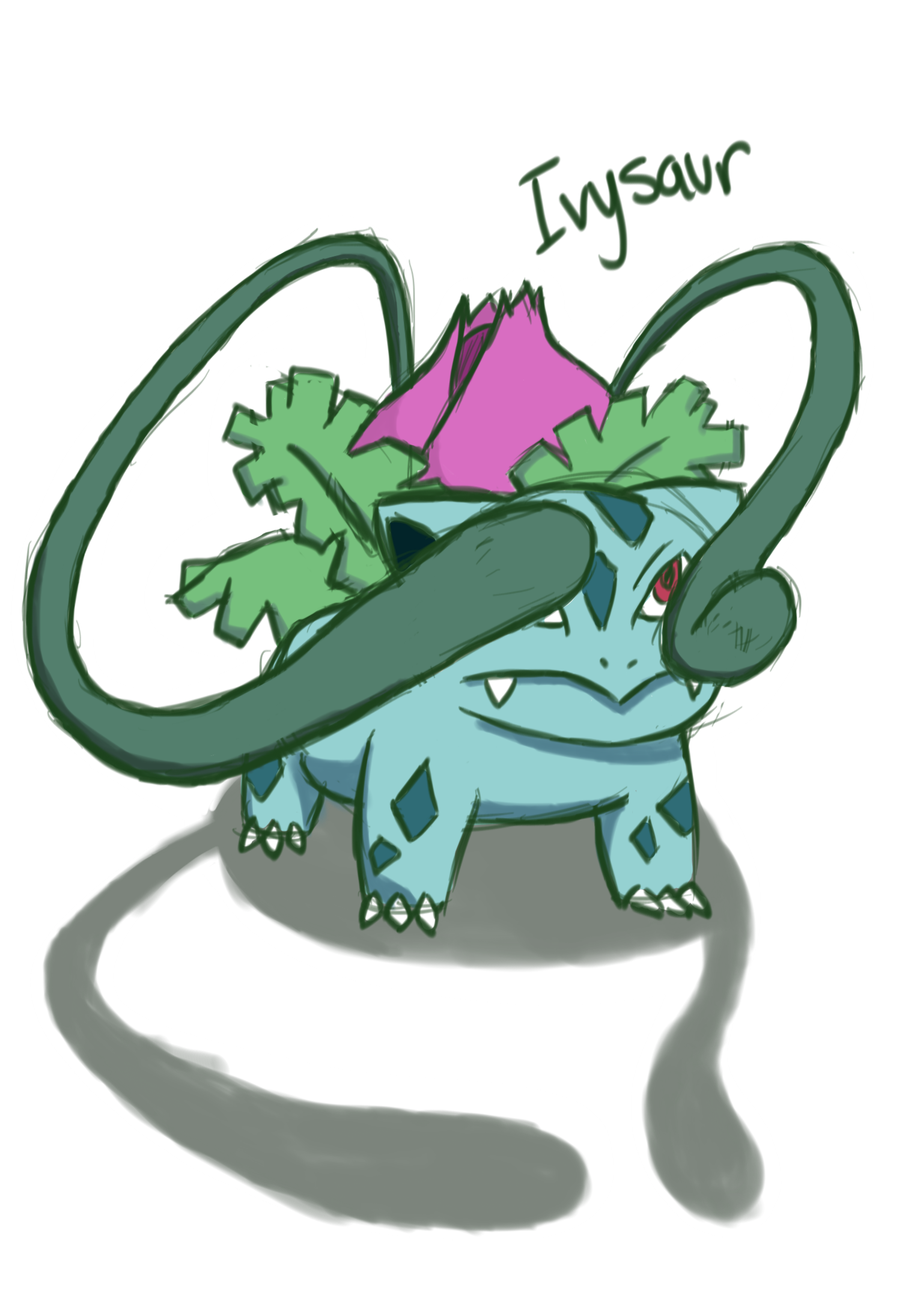 Ivysaur by PresidentEgg on DeviantArt