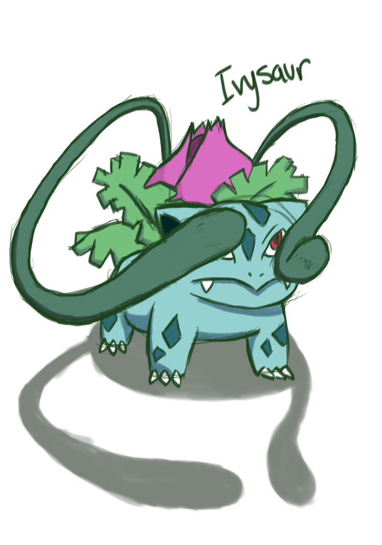 Ivysaur by PresidentEgg on DeviantArt
