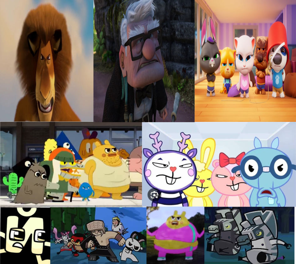 Everything hetes Carl, Alex 5TalkingFriends NO TOM by ELRAULKUKI on ...