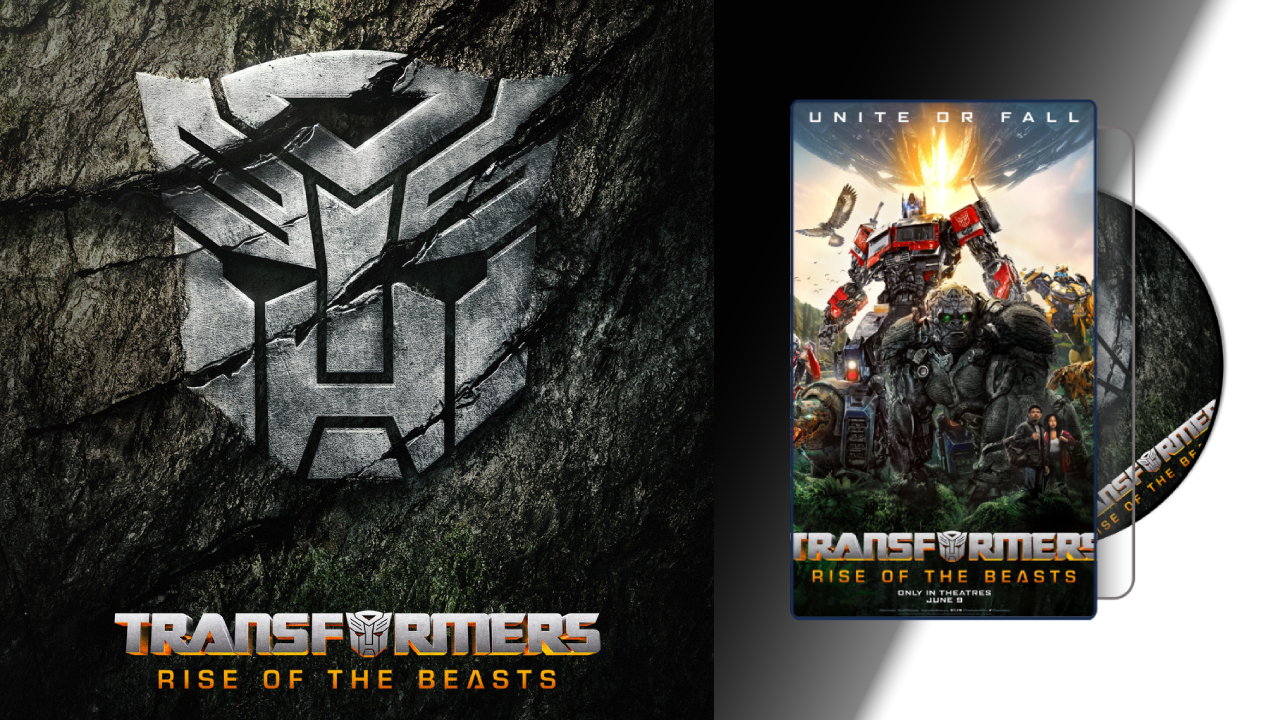 Transformers rise of the beasts DVD Folder icon by LKSISILA on DeviantArt