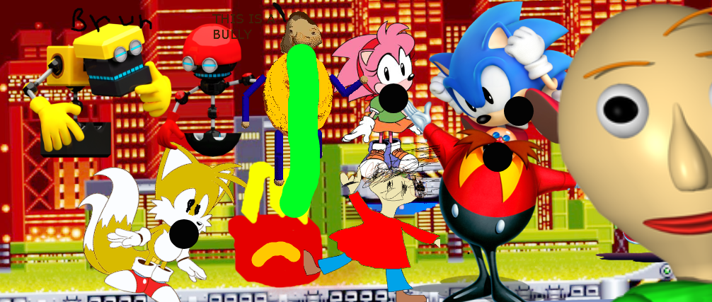 Sonic Meets Baldi by MinecraftLover3 on DeviantArt