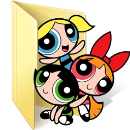 Powerpuff Girls Folder Icon by Animaniacc on DeviantArt