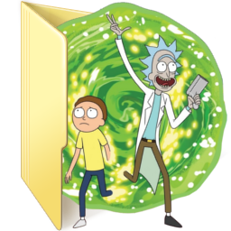 Rick and Morty Folder Icon by Animaniacc on DeviantArt