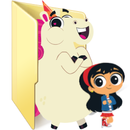 Go Away, Unicorn! Folder Icon by Animaniacc on DeviantArt