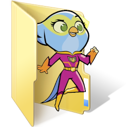 PowerBirds Folder Icon by Animaniacc on DeviantArt