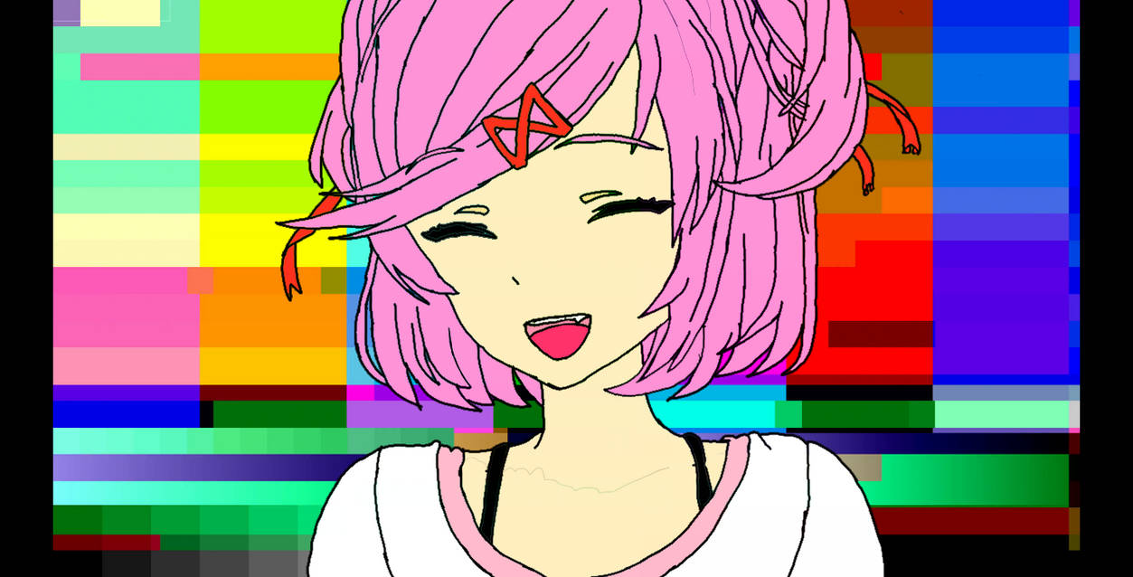 Natsuki DDLC Drawing by JosieTheKitten1o1 on DeviantArt