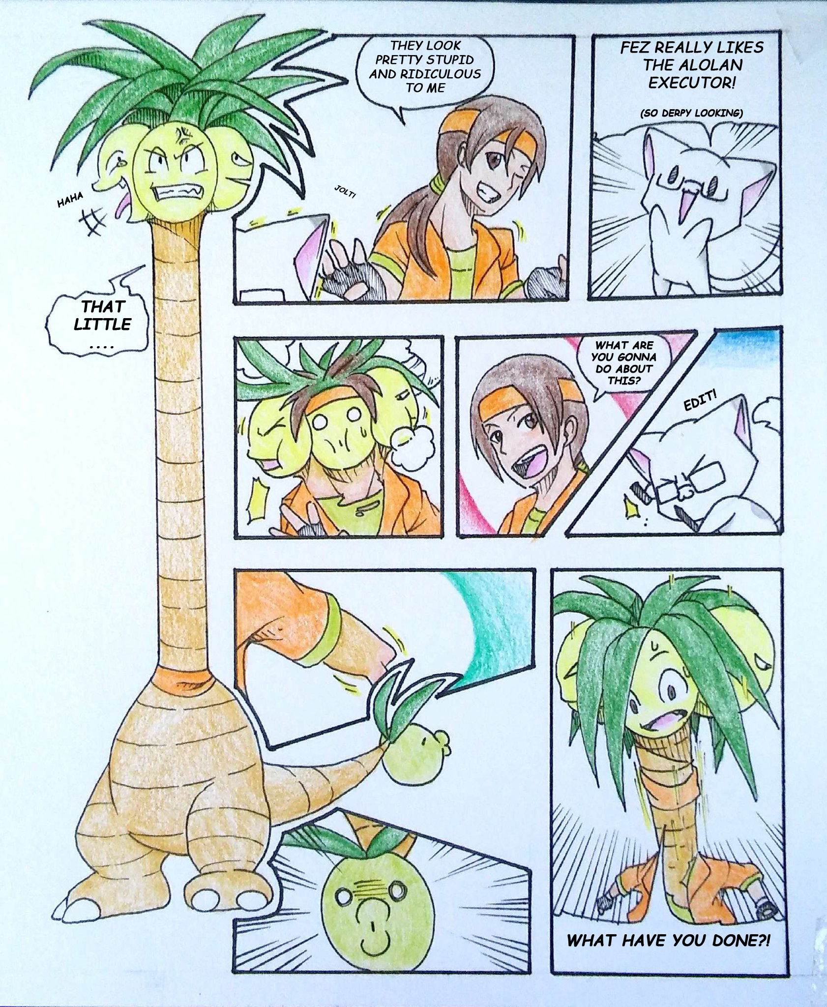 Alolan Exeggutor TF by YaoiNek0 on DeviantArt