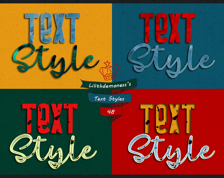 Text Styles #48 by LilithDemoness on DeviantArt