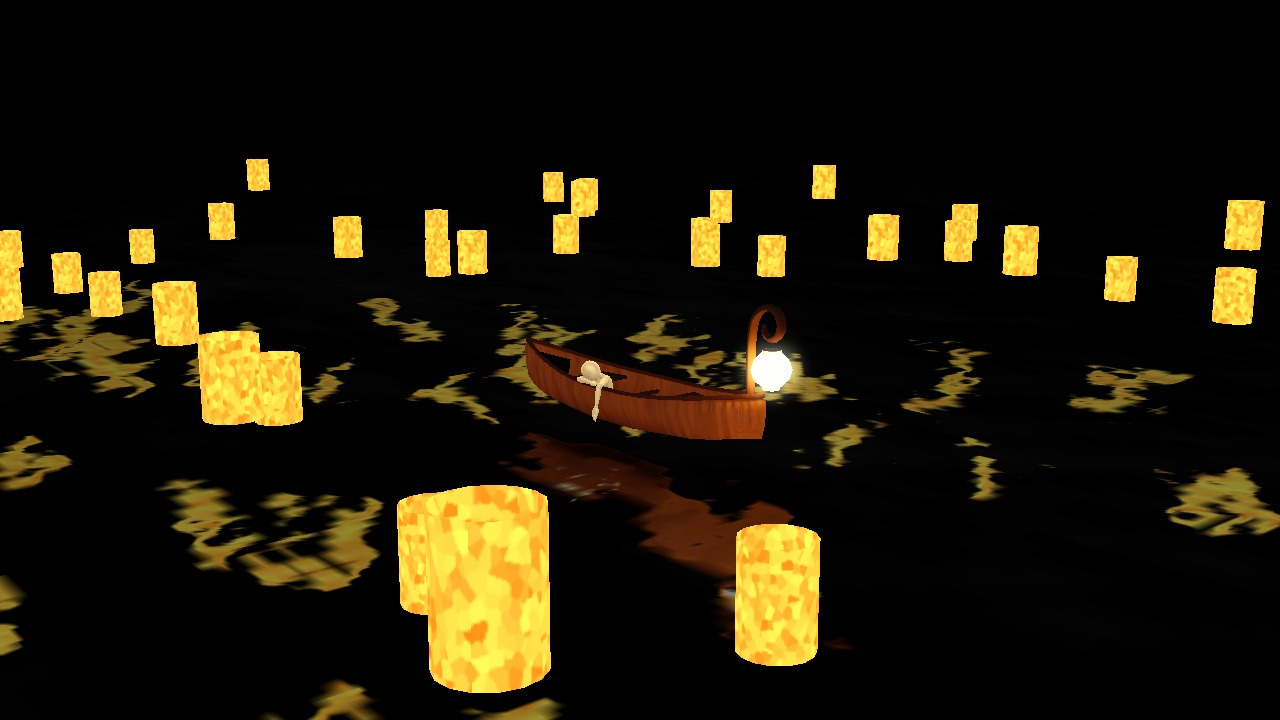 MMD Sea of Lanterns with Boat Stage ~DL!~ by That-Alex on DeviantArt