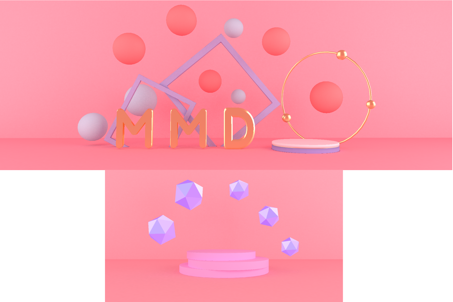 MMD Simple Pastel Pink Stages ~DL!~ by That-Alex on DeviantArt