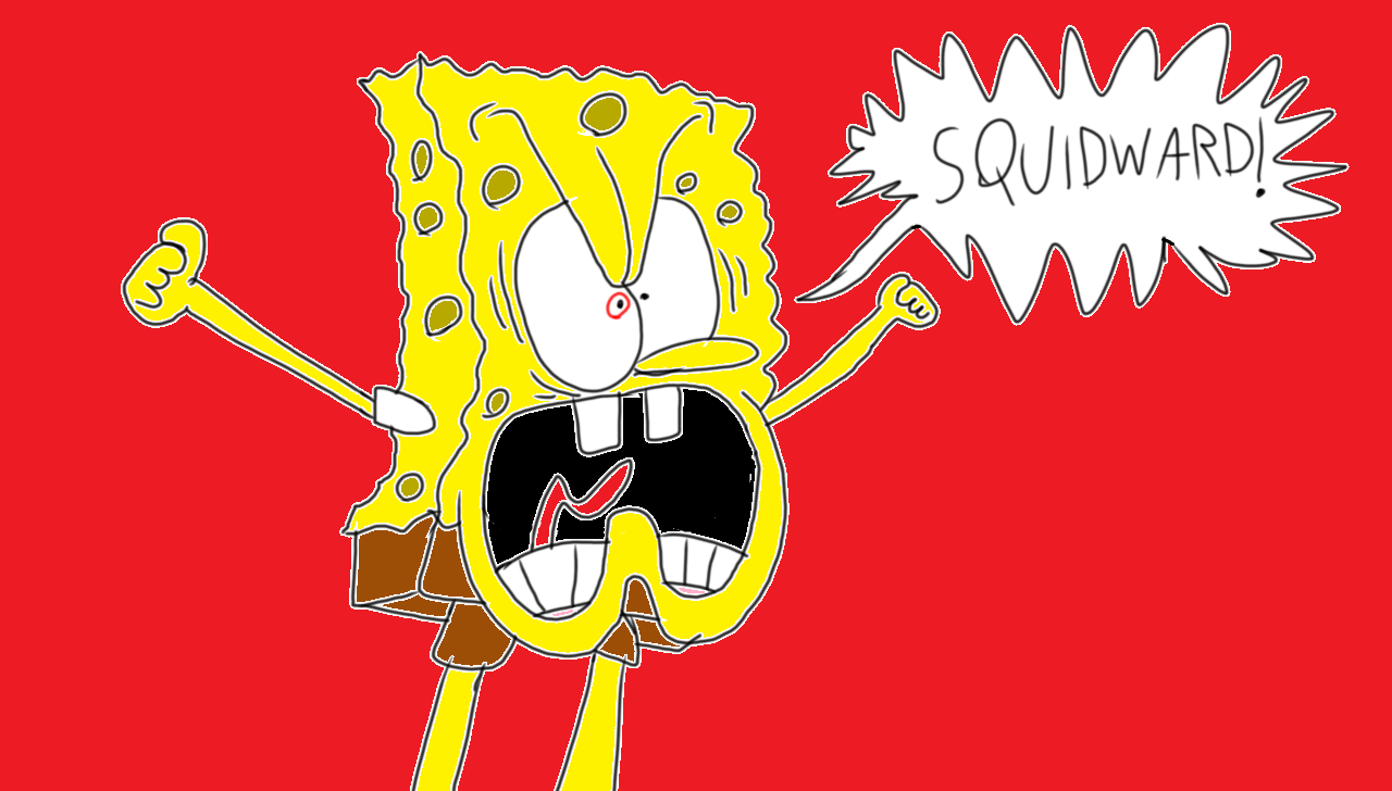 Extremely Pissed Off Spongebob by 4thwalshboy on DeviantArt