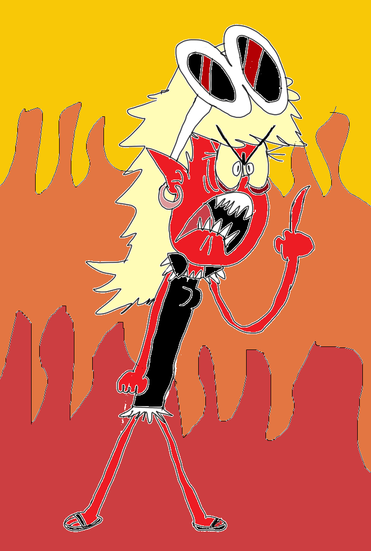 Demon Leni by 4thwalshboy on DeviantArt
