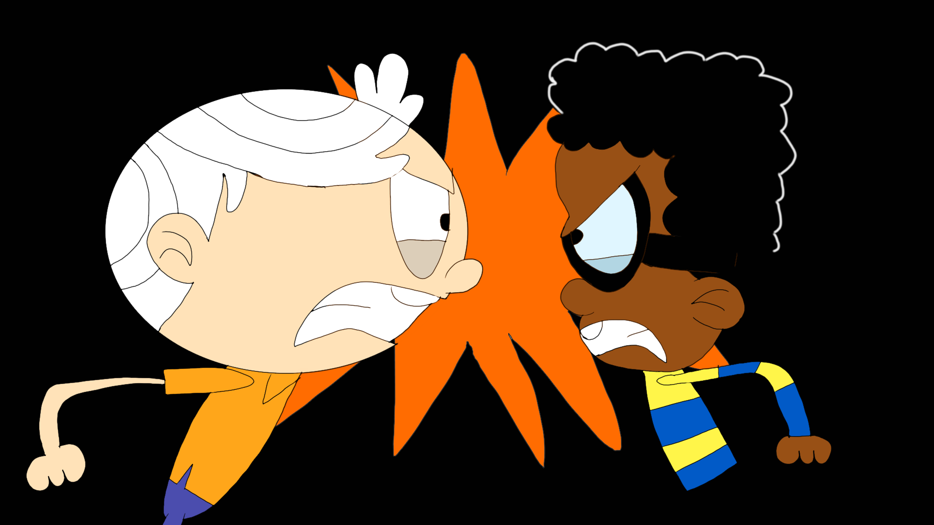 Lincoln vs Clyde by 4thwalshboy on DeviantArt