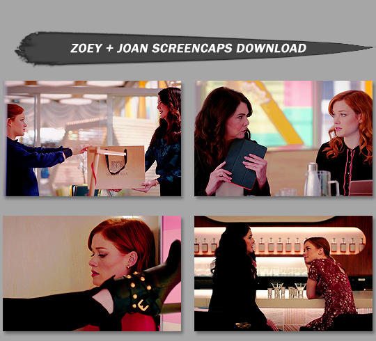 Zoey + Joan ZEP screencaps 1x08 by royalarmyofoz on DeviantArt