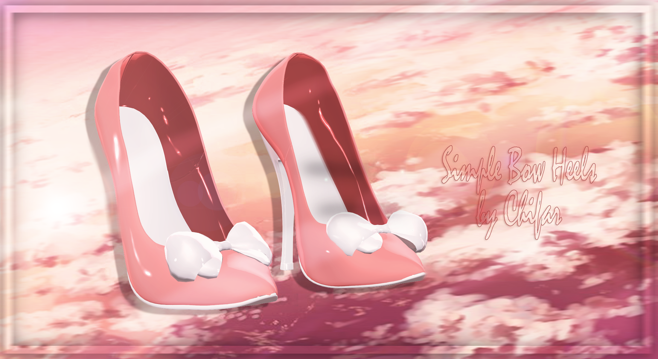 [MMD] Simple Bow Heels [DL CLOSED] by MaiMami on DeviantArt