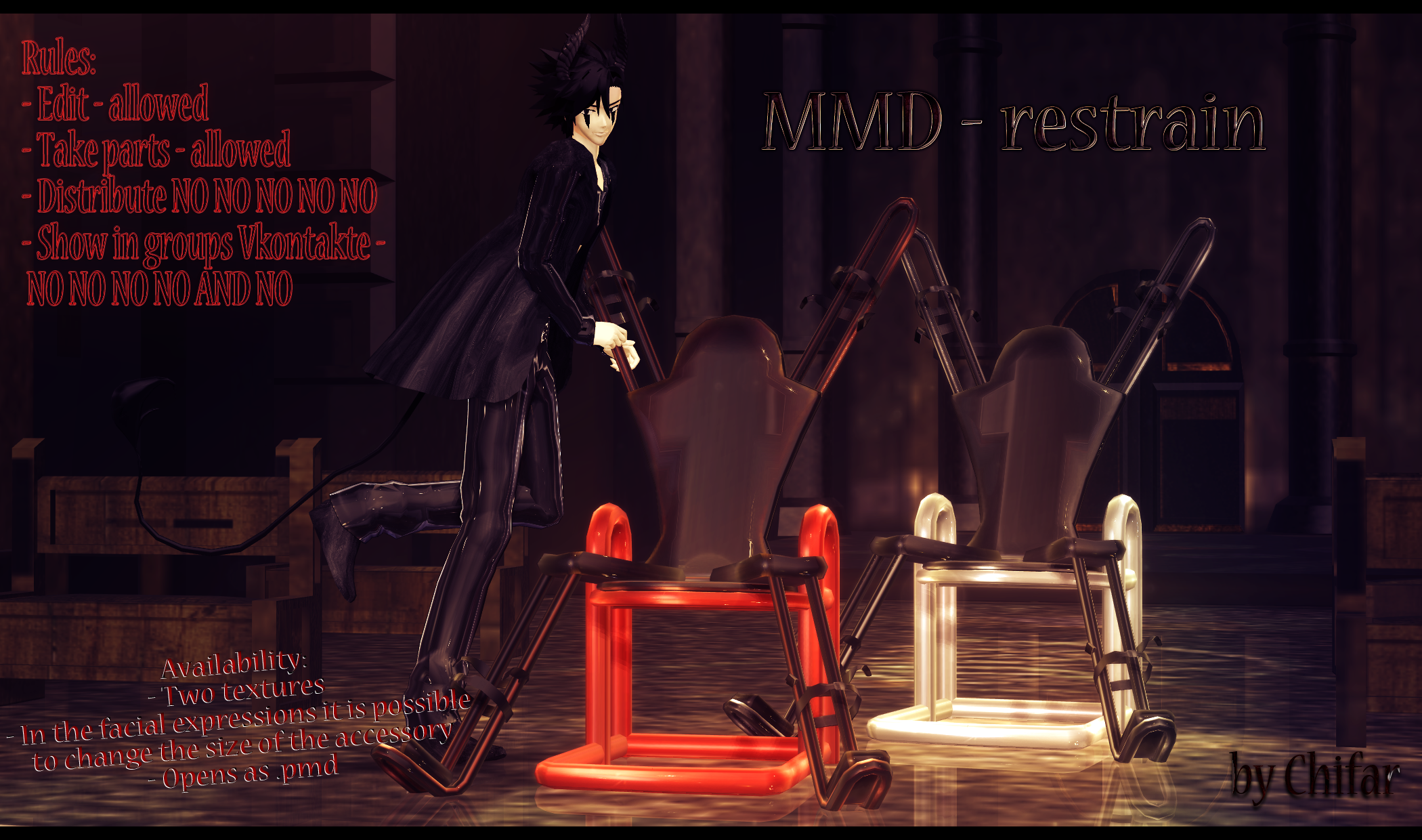 [MMD] restrain - DOWNLOAD - DL by MaiMami on DeviantArt