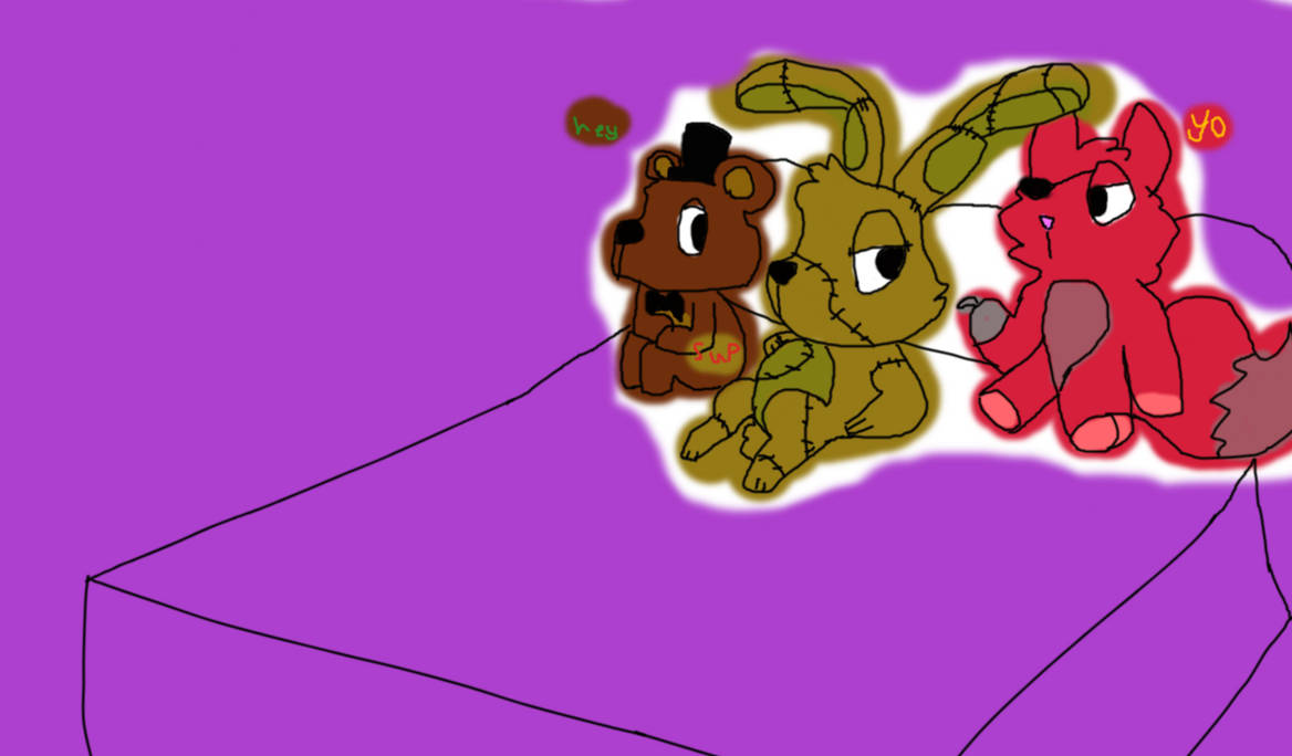 PlushTrap and the Plushies by koopathecat on DeviantArt