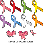 Cancer Ribbon Rose Design by NDC13 on DeviantArt