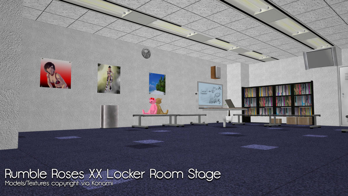 [MMD] Rumble Roses XX Locker Room DL by MrWhitefolks on DeviantArt