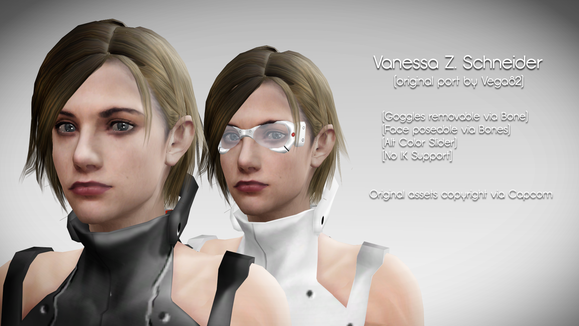 [MMD] Vanessa Z Schneider DL by MrWhitefolks on DeviantArt