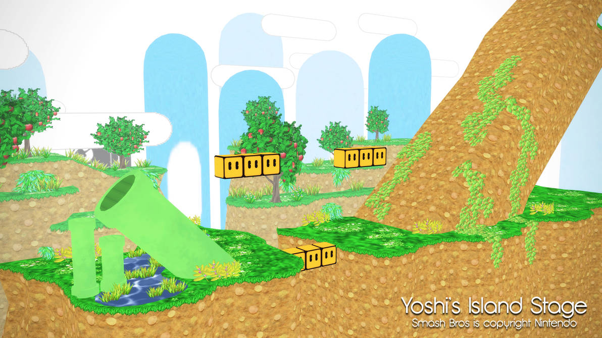 [MMD] Yoshis Island Stage - DL by MrWhitefolks on DeviantArt