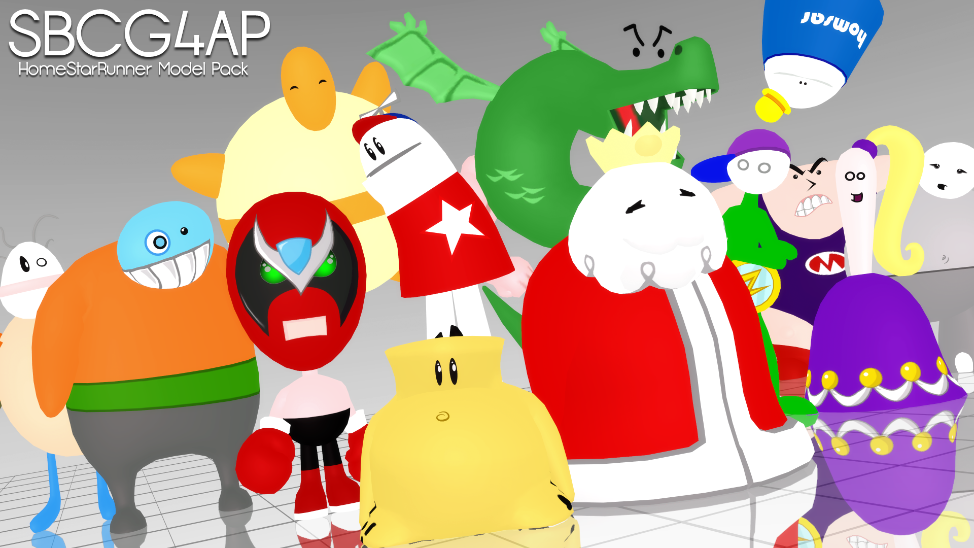 [MMD] HomeStarRunner Pack - DL by MrWhitefolks on DeviantArt