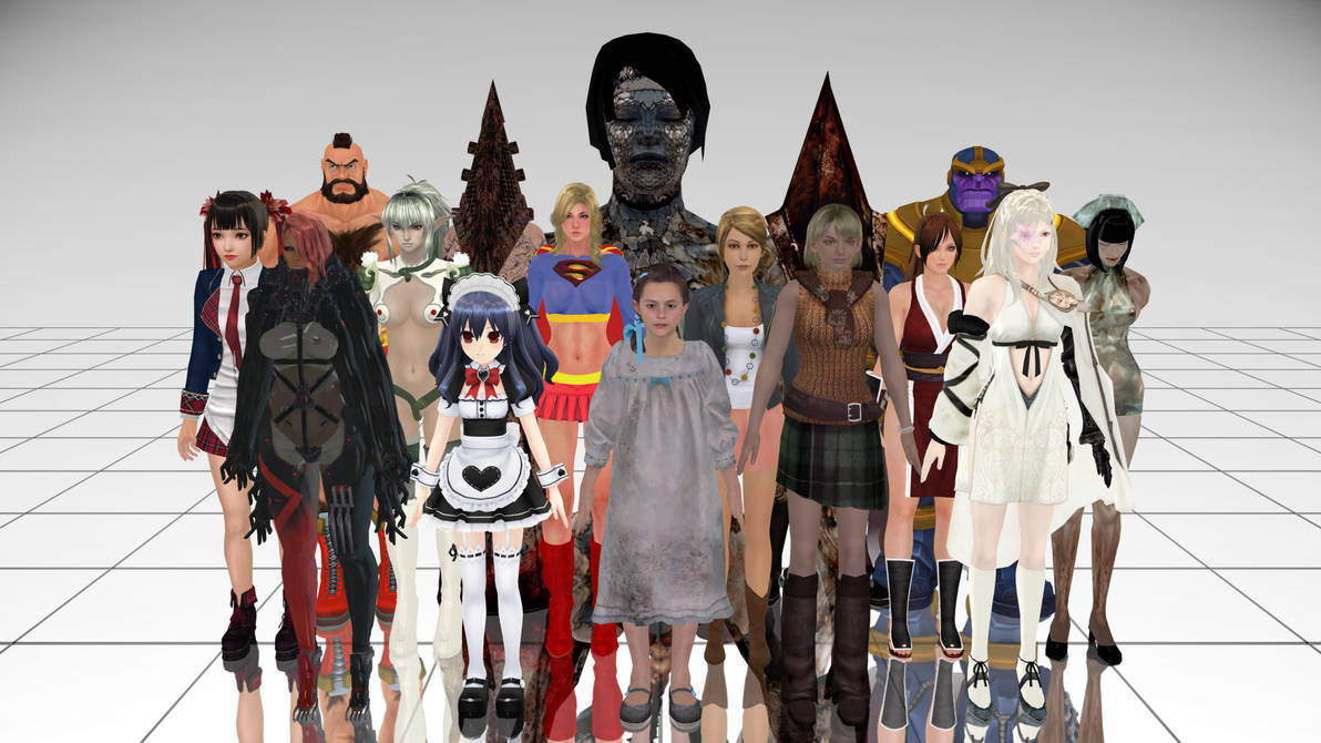 [MMD] Misc Model Pack - DL by MrWhitefolks on DeviantArt