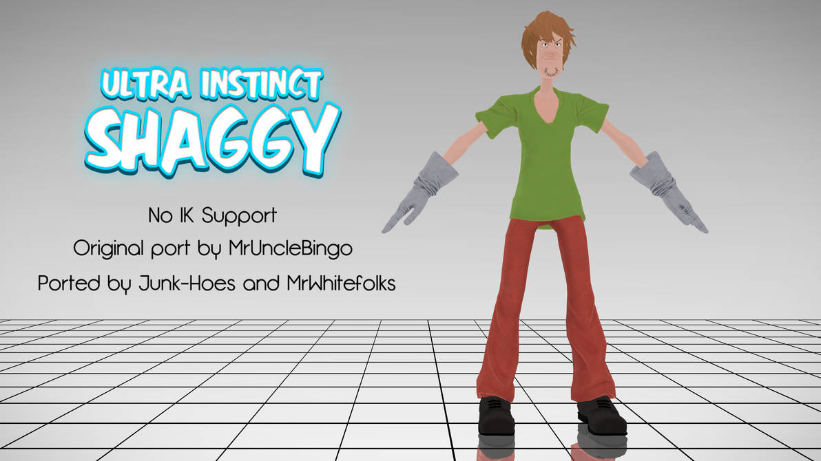 [MMD] Ultra Instinct Shaggy - DL by MrWhitefolks on DeviantArt