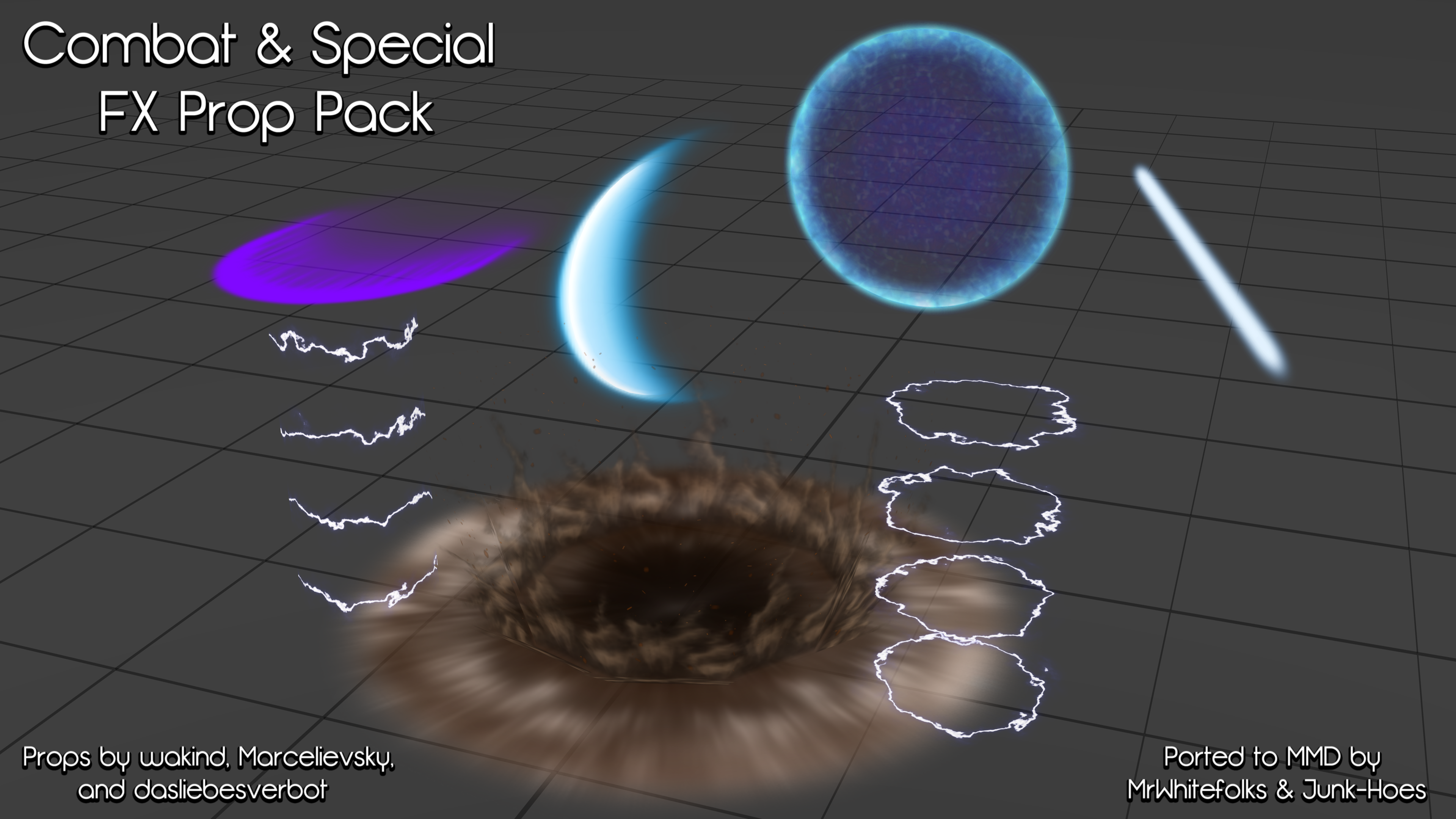 [MMD] Combat and Effects Prop Pack by MrWhitefolks on DeviantArt