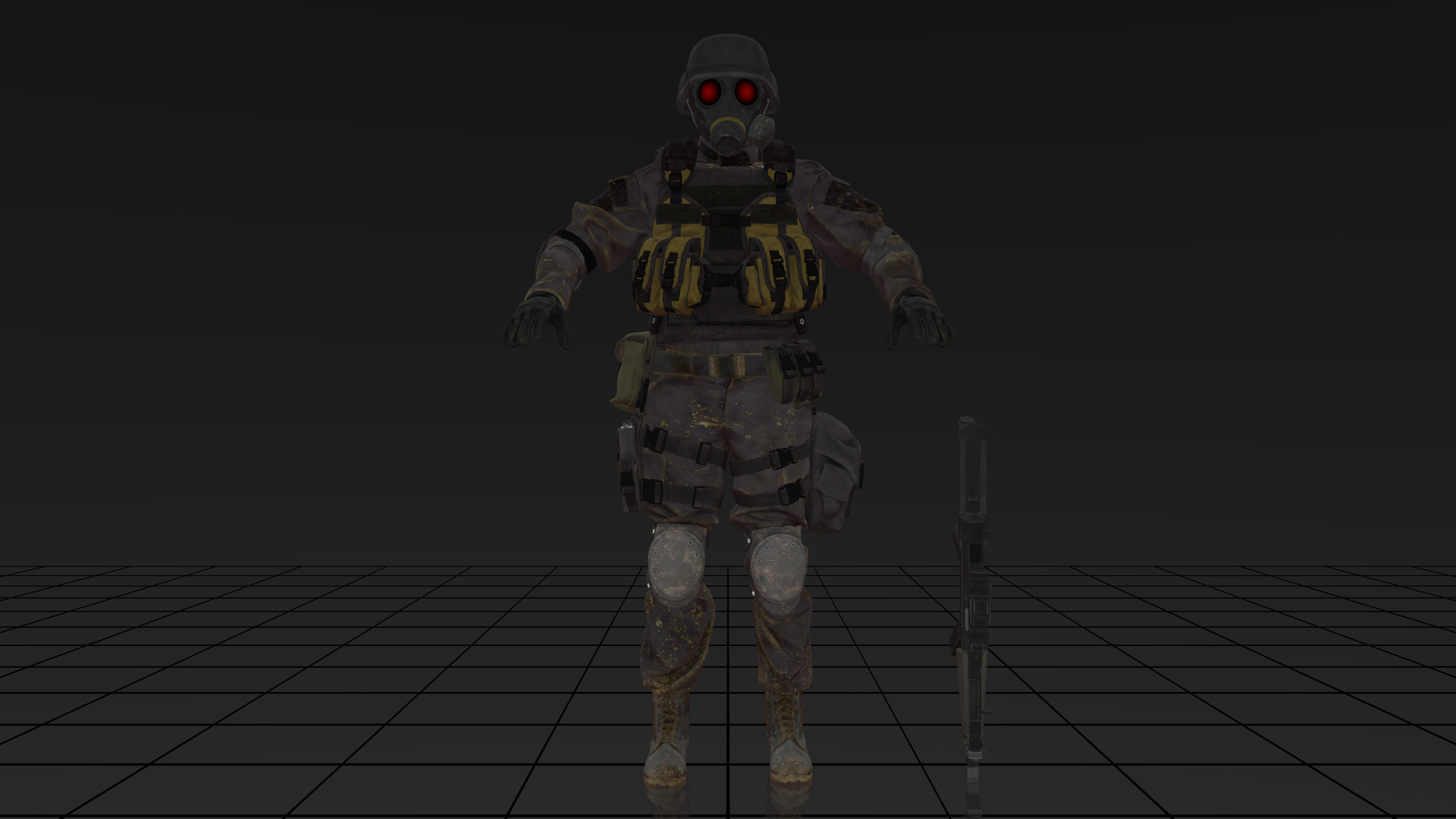 [MMD] RE2 Hunk -- DL by MrWhitefolks on DeviantArt